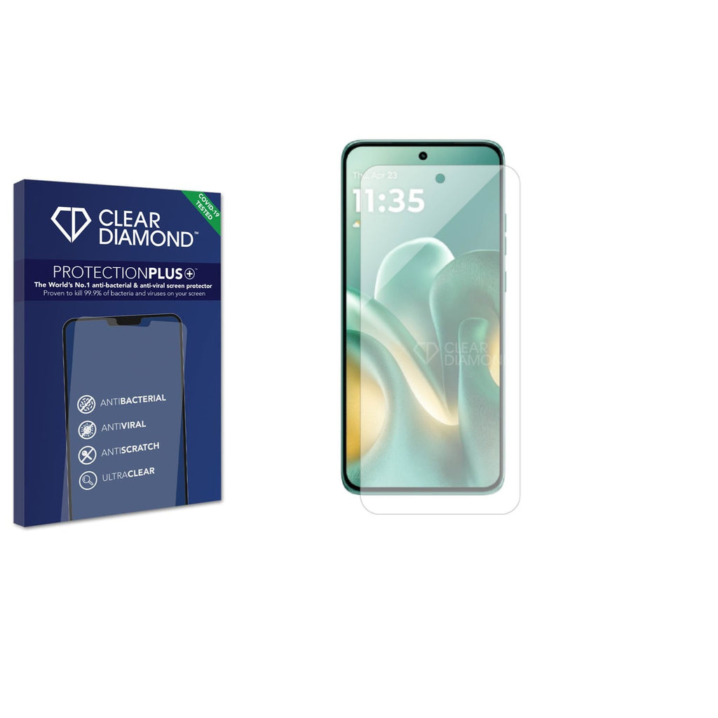 Clear Diamond Anti-viral Screen Protector for Motorola Moto 60 Neo ...