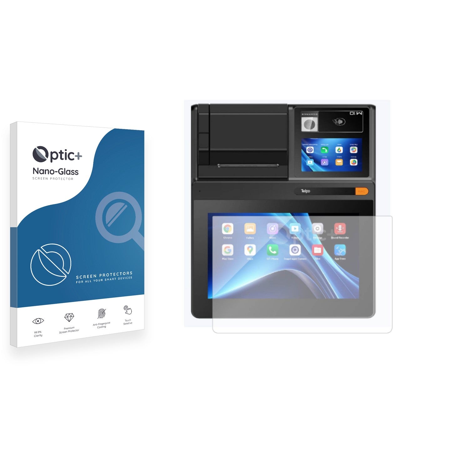 Screen Protectors for Telpo M10 (Front Display) - ScreenShield