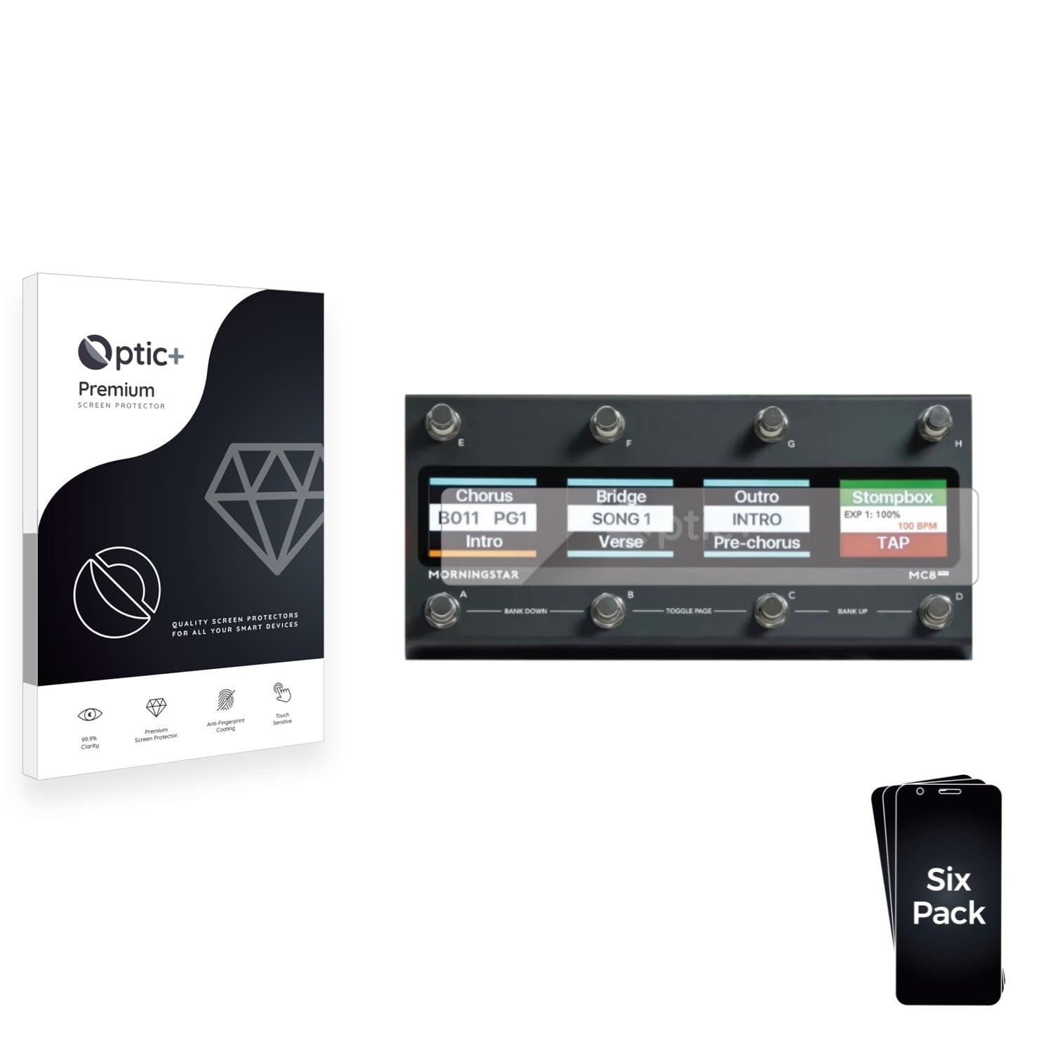 Screen Protectors for Morningstar MC8 pro - ScreenShield